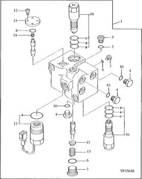 China 0185302 Back-Up Ring Deere parts 790ELC, 490E for sale