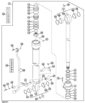China 0675109 Kit Deere parts 180, 350GLC, 350DLC for sale