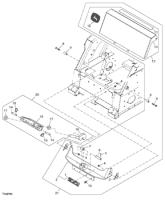 China KV25325 Label Deere parts 323D, 320E, 325, 323E, 326D, 328D, 329D, 332, 332D, 333D, 850, 240, 260, 280, 317, 318D, CT322, 319D, CT332, 318E, 320D, 319E for sale