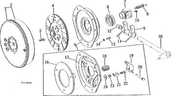 China AT25818 Plate Deere parts 301, 302, 300, 301A for sale
