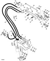 China KV22396 Tube Deere parts 240, CT322, 317 for sale