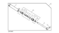 China LVA11352 Tube Deere parts 850 for sale