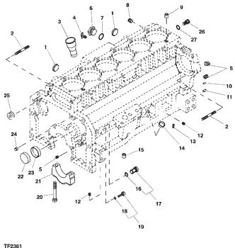 China R120864 Tube Deere parts 608S, 290GLC, 844J, 6090, 844K, 624K, 850K, 1400, 59000, 450G, 210G, 450H, 524K, YZ19489, 330B, 450J, YZ19550, 4.5, 9230, 759G, 250GLC, 700K, YZ19684, 544K, 608B, 608L, 750K for sale