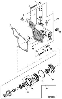 China RE509095 Tube Deere parts 1470D, 1710D, 370C, 250D, 770C, 644G, 750C, 330LC, 660D, 330LCR, 770D, 1270D, 9120, 762B, 3554, 540G, 870D, 535, 530B for sale
