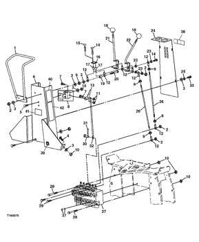 China M139061 Label Deere parts 850 for sale