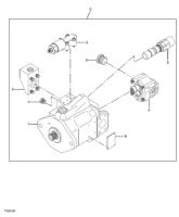 China 0824801 Label Deere parts 75C, 80C for sale