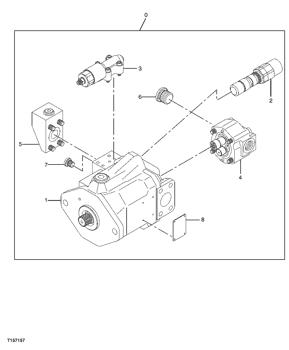 China 0824801 Label Deere parts 75C, 80C for sale