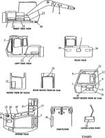 China 1014513 Label Deere parts 290D for sale