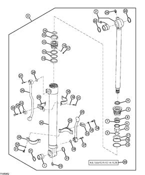China 0453501 Tube Deere parts 190 for sale