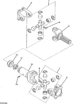 China 0166208 Ring Deere parts 595 for sale