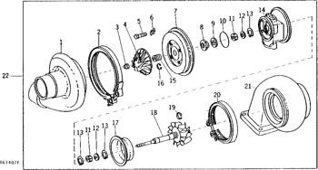 China AR81377 Turbocharger Deere parts 890, 862, 860B for sale