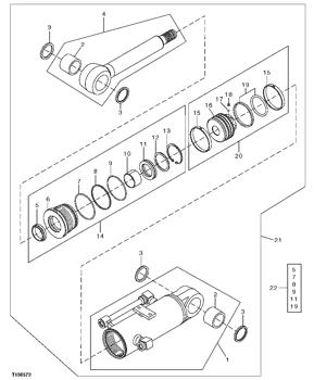 China AT264392 Ring Deere parts 290D, 290GLC, 190, 350DLC, 350GLC, 690ELC, 80, 200DLC, 75C, 200LC, 75D, 110, 790ELC, 210G, 35C, 490, 35ZTS, 50C, 490E, 80C, 50D, 495D, 120, 85D, 240DLC, 60D, 250GLC, 270DLC for sale