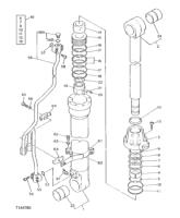 China 0240910 Ring Deere parts 495D, 490 for sale