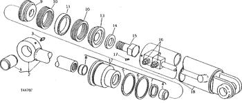 China G32176 Ring Deere parts 450, 450B, 646, 544, 450C, 510, 644A for sale