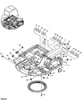 China 4361293 Plate Deere parts 120D, 200CLC, 225CLC, 180, 220DW, 130G, 200DLC, 225DLC, 135D, 210, 135C, 160C, 190DW, 2154D, 210G, 2054, 160DLC, 160GLC for sale