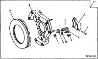 China AT25817 Plate Deere parts 302A, 302, 401, 401D, 400, 350B, 300B, 301A, 401B, 401C, 300, 350 for sale