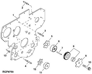 China R134526 Plate Deere parts 344J, 200CLC, 2054, 690ELC, 120, 544H, 260, 544J, 1850, 160C, 710D, 280, 750J, 444J, 120C, 444JR, 324H, 444H for sale