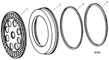 China R55774 Plate Deere parts 401C, 410, 480A, 310, 2640 for sale
