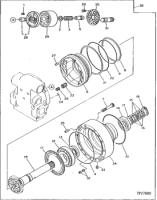 China 0310001 Shaft Deere parts 590D for sale