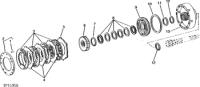 China AR46233 Plate Deere parts 570, 410C, 610B, 540B, 500C, 440, 670A, 710B, 510, 640, 540, 670, 570B for sale
