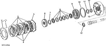 China AR46233 Plate Deere parts 570, 410C, 610B, 540B, 500C, 440, 670A, 710B, 510, 640, 540, 670, 570B for sale