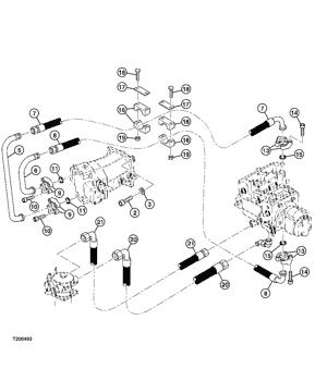 China AT274761 Plate Deere parts 324J, 755C, 304K, 244K, 244J, 324K, 755D, 304J, 344K, 344J, 655C for sale