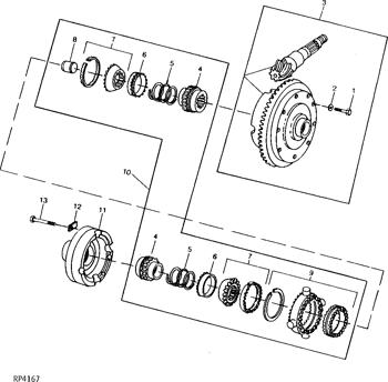 China F262R Plate Deere parts 544 for sale
