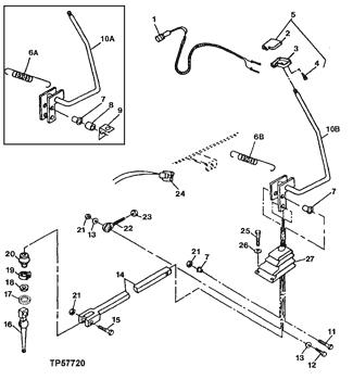China AT162180 Switch Deere parts 300D, 410D, 410E, 210LE, 410G, 710D, 485E, 310E, 710G, 310G for sale
