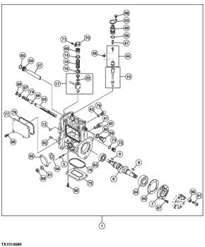 China M87843 Shaft Key Deere parts 25, 6675, 855D, 30, 2030A, 4475, 17D, GATOR for sale