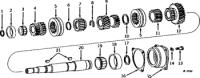 China R33512 Shaft Deere parts 500A, 500, 500C, 500B for sale