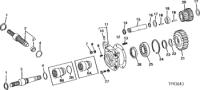 China R38224 Shaft Deere parts 500A, 500C, 500B, 600 for sale