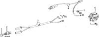 China AR46730 Wiring Harness Deere parts 500A, 500B, 500C, 510, 700A, 600 for sale