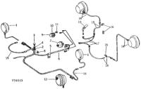 China AR64106 Wiring Harness Deere parts 302A, 302, 301A, 401B, 2640, 401C, 300B for sale