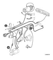 China AR77345 Wiring Harness Deere parts 2755, 644C, 2750, 2955, 2355, 646C, 544B, 444, 544C, 444C for sale