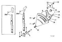 China AT19838 Shaft Deere parts 302A, 302, 401, 401D, 400, 301A, 401B, 2640, 401C, 301, 300B, 300 for sale