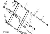 China E67574 Shaft Deere parts 750, 844, 310J, 344E, 646C, 655, 310SJ, 444C, 444D, 644C, 444E, 644D, 710D, 700H, 710G, 750C, 315SJ, 850, 710J, 300D, 750B, 325J, 755B, 850B, 655B, 544C, 544D, 755A, 755, 410D, 855, 410E, 410G, 410J, ... for sale