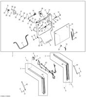 China AT345510 Wiring Harness Deere parts 315, 325, 317, CT322, CT332, 313, 332 for sale