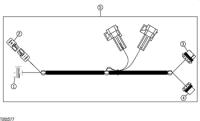 China KV26740 Wiring Harness Deere parts 280, 240, 260 for sale