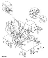 China 0002289 Wiring Harness Deere parts 160LC, 330LC, 200LC, 330LCR, 110, 230LC, 120, 230LCR, 270LC for sale