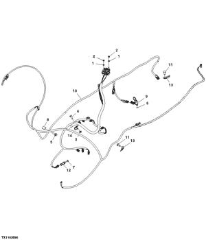 China AT159811 Switch Deere parts 310J, 644G, 310K, 310SJ, 310SK, 210K, 210LE, 644E, 210LJ, 710D, 485E, 710G, 315SJ, 710J, 315SK, 710K, 325J, 325K, 325SK, 544E, 544G, 410E, 410G, 410J, 310E, 410K, 310G for sale