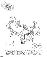 China 0004910 Wiring Harness Deere parts 160C for sale