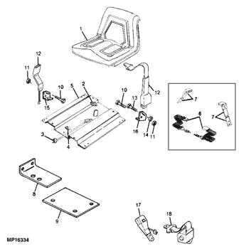 China AT329066 Switch Deere parts 675, 4475, 6675, 3375, 8875 for sale