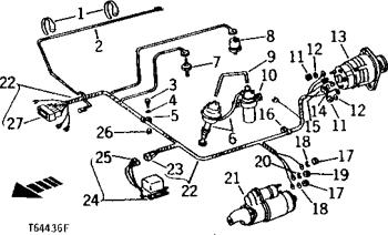China AT21229 Alternator Deere parts 350 for sale