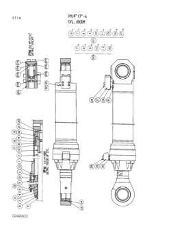 China 4163899 KIT;SEAL Hitachi parts EX1000, UH501 for sale