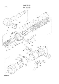 China 4203830 KIT;SEAL Hitachi parts EX220 for sale