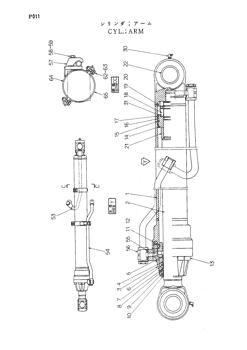 China 4206344 KIT;SEAL Hitachi parts EX100, EX100M, EX120 for sale