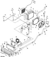 China AM138679 Wiring Harness Deere parts 6X4 for sale