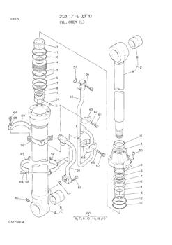 China 4216263 KIT;SEAL Hitachi parts EX150, EX160WD, RX2000 for sale