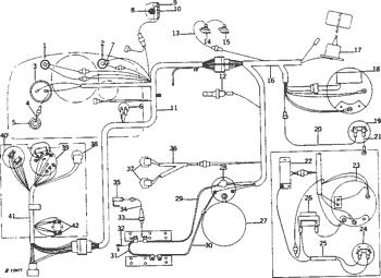 China AR47686 Wiring Harness Deere parts 500, 600 for sale