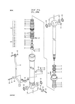 China 4364913 KIT;SEAL Hitachi parts EX120-5, EX120-5 JPN, EX120-5HG, EX120-5LV JPN, EX120-5X, EX120-5Z, EX120SS-5, EX130H-5, EX130H-5 JPN, EX130K-5, EX135UR-5, EX135US-5, EX135USR, EX135USRK, EX140US-5, MA145-5, ZX120-3 for sale